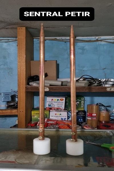 Jual Splitzen Penangkal Petir Spit Tombak 5/8 in Full Tembaga Panjang ...