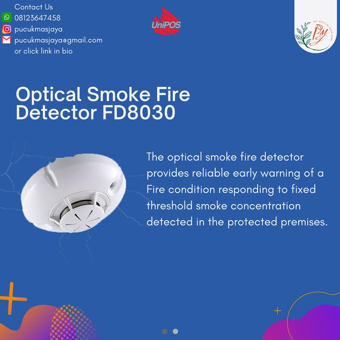 Jual Smoke Detector Unipos FD8030 - Kota Denpasar - PT Pucuk Mas Jaya ...