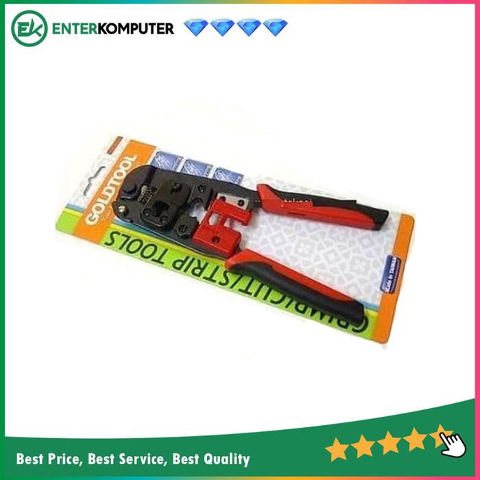 Jual GoldTool TTK-112 Crimping Tool Cat6 - Jakarta Pusat - Enter ...