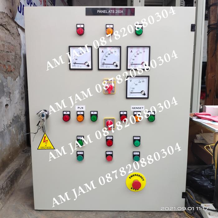 Jual PANEL ATS 250A COS MOTORIZED 4POLE - MCCB 250A 3P SCHNEIDER - Kab ...