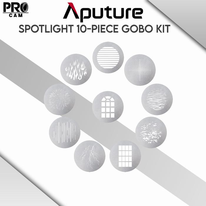 Jual Aputure Spotlight 10-Piece Gobo Kit - Jakarta Barat - Pro-Cam ...