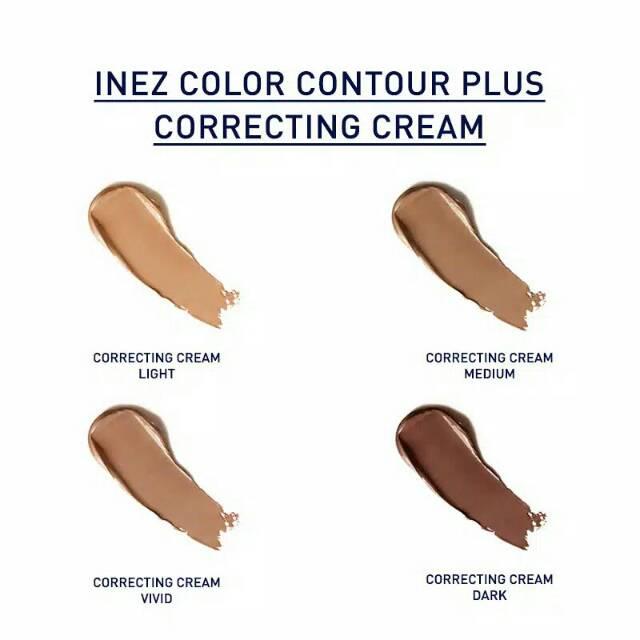 Jual Inez Color Contour Plus Correcting Cream 20gr - Dark Di Seller ...