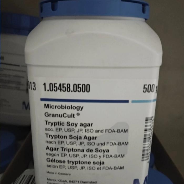 Jual Tryptic Soy Agar (TSA) 500 gr MERCK 1.05458.0500 - Kab. Bekasi ...