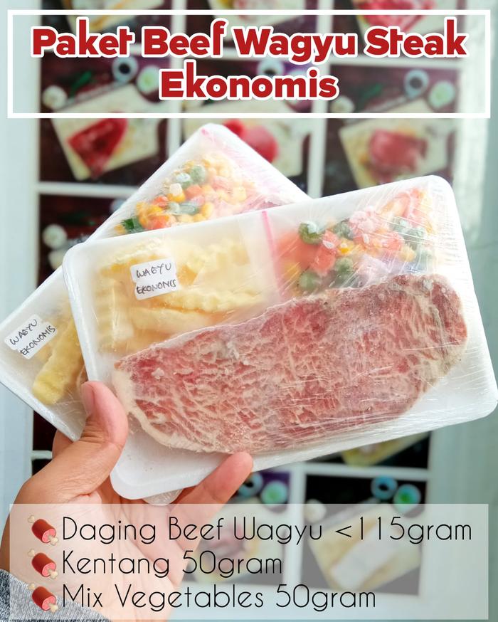 Jual Paket Hemat Wagyu Beef Meltic Steak Siap Masak - Disass Jogja ...