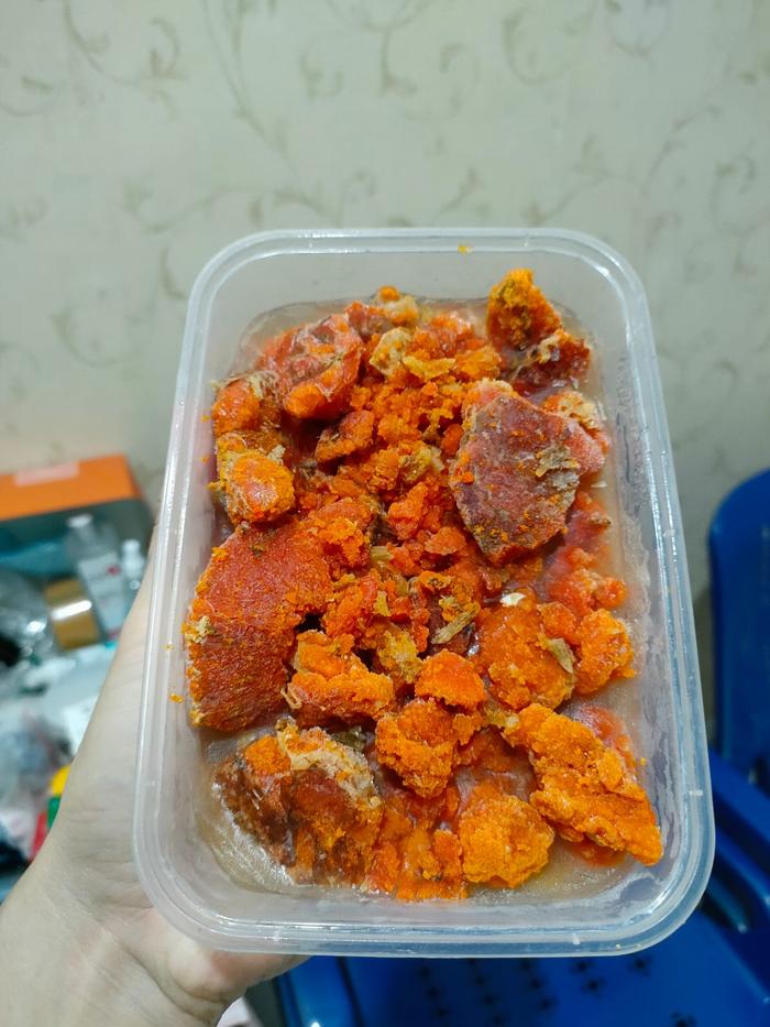 Jual Telur Kepiting Papua/Telor Kepiting Frozen/Telur Kepiting beku ...