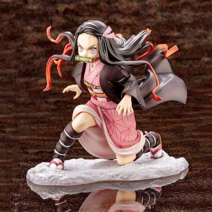 Jual Action Figure Anime Kimetsu No Yaiba Demon Slayer Tanjiro Nezuko ...