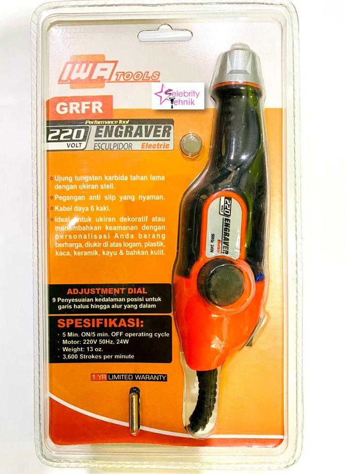 Jual Alat Ukir Grafir Keramik Iwa Tools Electrik/Besi/Kayu - Jakarta ...