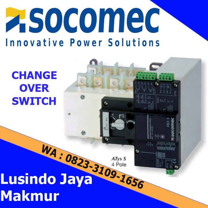 Jual Motorised Change over Switch (COS) ATYS S - 125A / 4P / 230VAC SOCOMEC - Kota Surabaya ...