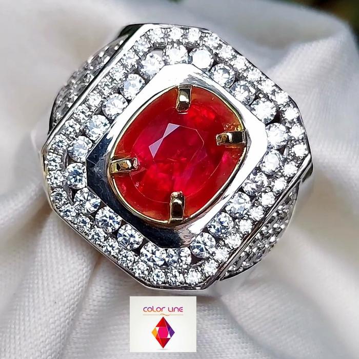 Jual BATU MULIA PERMATA NATURAL RED RUBY BURMA 1,82 ct - Kab. Kudus ...