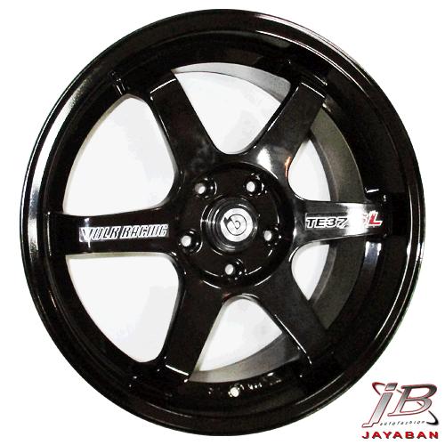 Jual Velg racing ring 17 inch Rep. TE37 SL untuk mobil PCD 4x100 ...