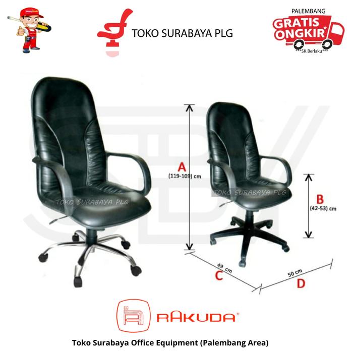 Jual Kursi Kantor Rakuda 9053 Besi Kursi Direktur Kursi Kerja Kantor ...
