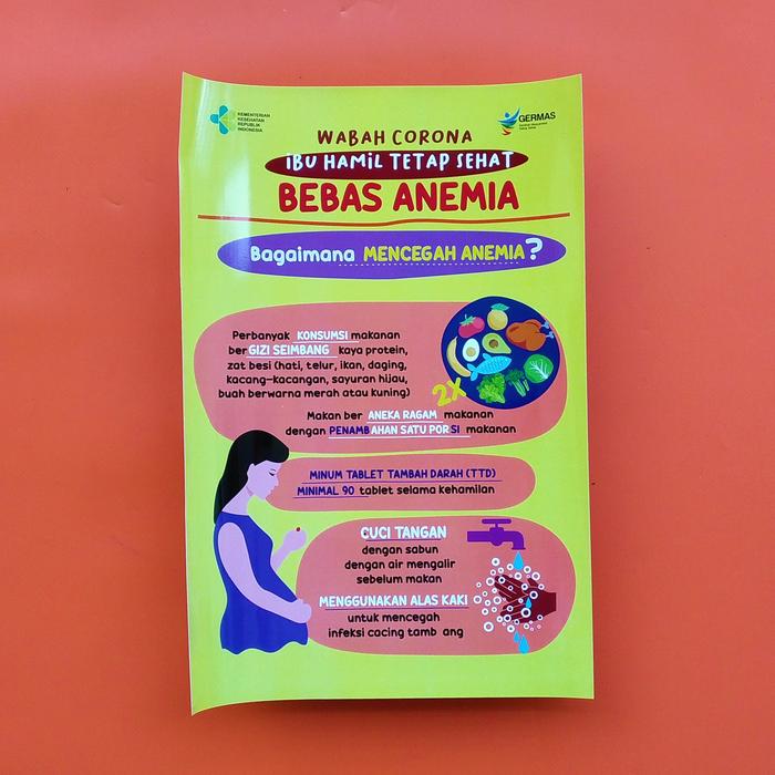 Jual Poster Kesehatan - Poster Anemia Ibu Hamil : Bagaimana Mencegah ...