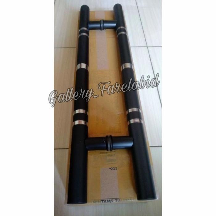 Jual handle pintu rumah gagang pintu bulat baut tembus 80cm 100cm 120cm ...