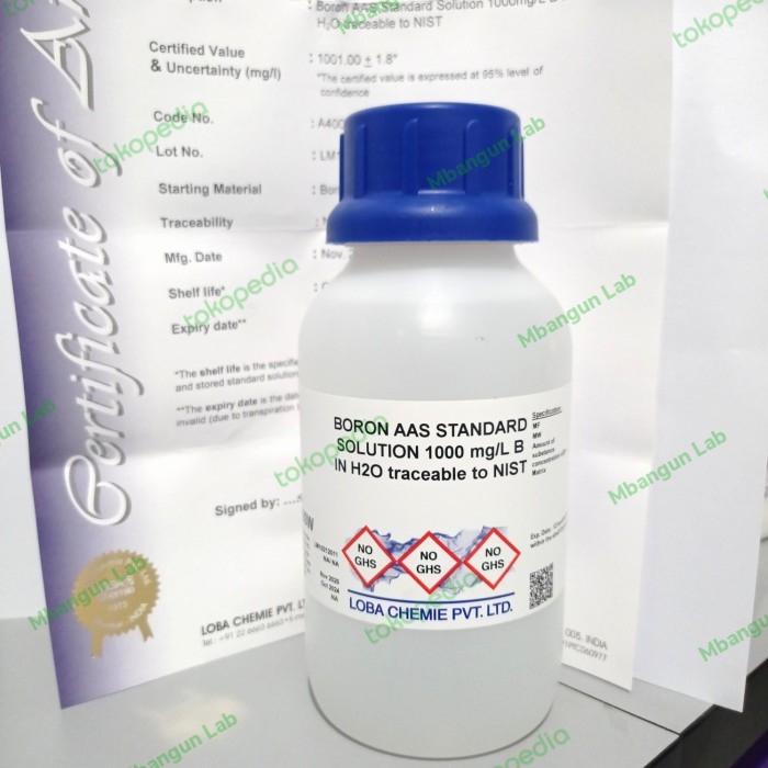Jual Boron Ass Standard Solution 500ml Loba Chemie equivalent Merck ...