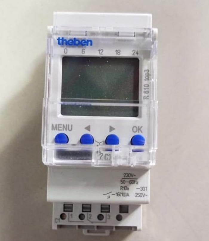 Jual Timer Theben Digital Asli Original type TR 610 TOP 3 / Timer Walet ...