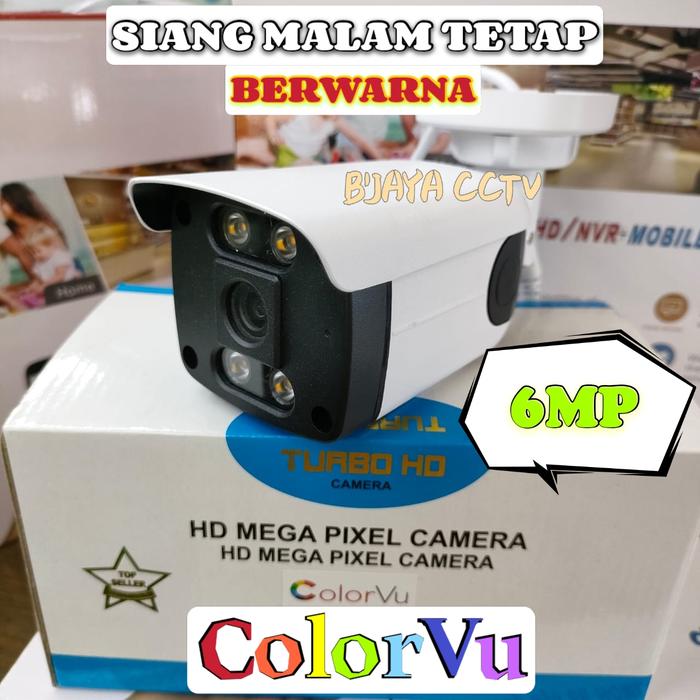 Jual KAMERA CCTV OUTDOOR COLORVU 1080P LENS 6MP IR SONY EXMOR FULL HD ...