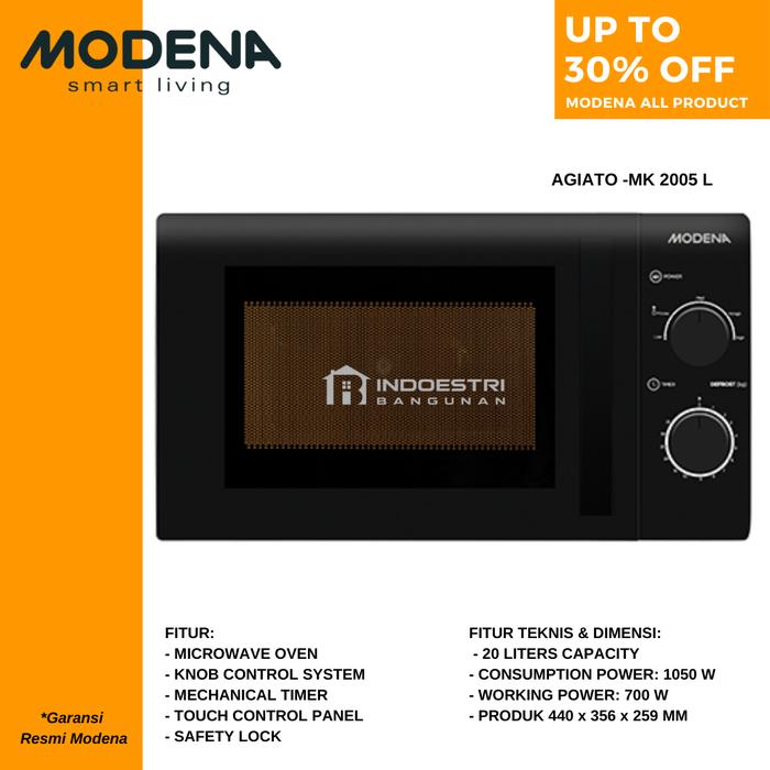 Jual Microwave Oven Modena MK 2005 L Agiato / Microwave Modena MK 2005 ...