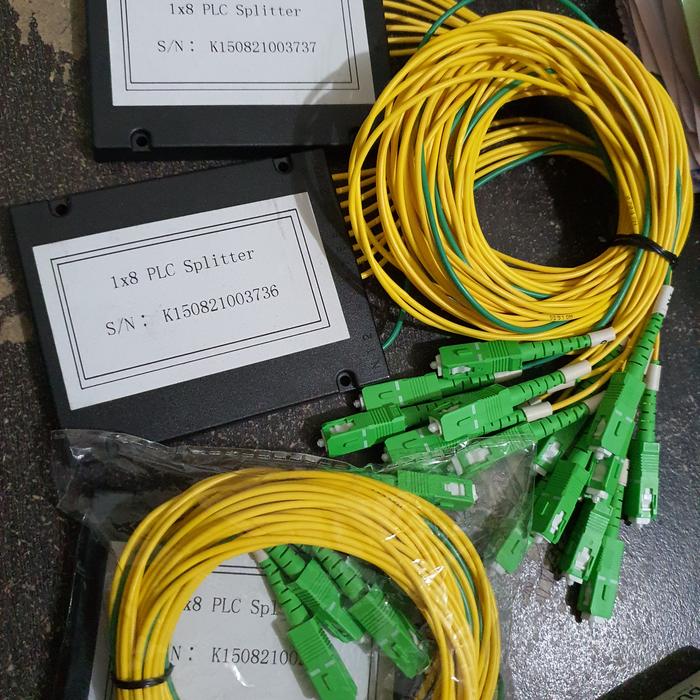 Jual Passive splitter | pasif spliter 1:2 1:4 1:8 fiber optik SC APC ...
