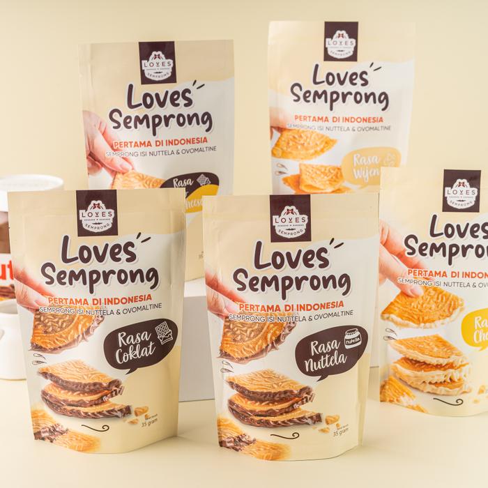 Jual Loves Semprong Pouch Choco Cheese - Jakarta Timur - Love Semprong ...