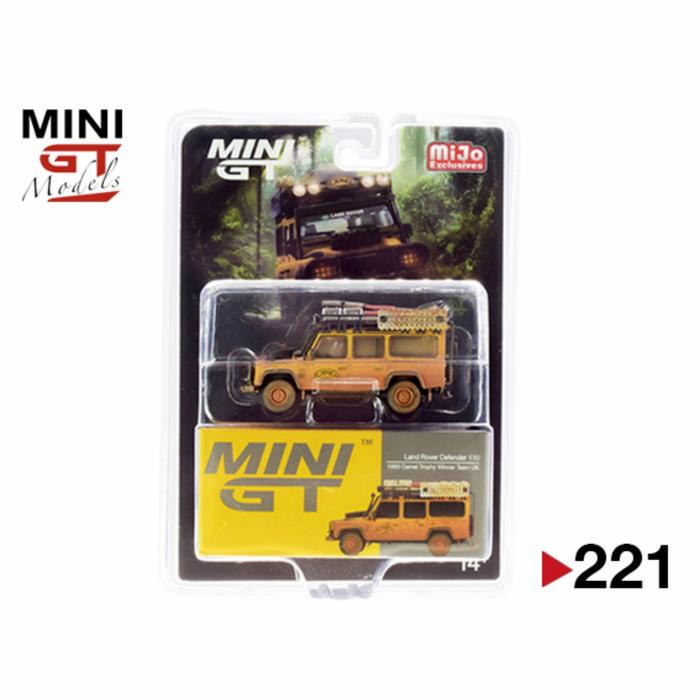 Jual Minigt 221 Land Rover Defender 110 Camel Trophy Winner Dirty ...