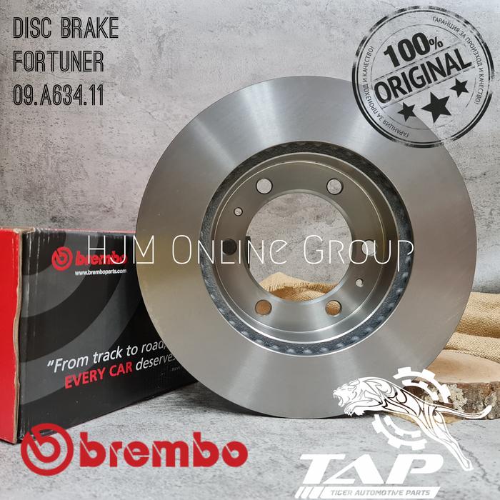 Promo ROTOR DISC BRAKE FRONT FORTUNER - PIRINGAN CAKRAM BREMBO 09.A634 ...