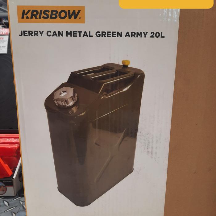 Jual jerigen besi jurigen bahan bakar 20 Liter KRISBOW bensin solar dll ...
