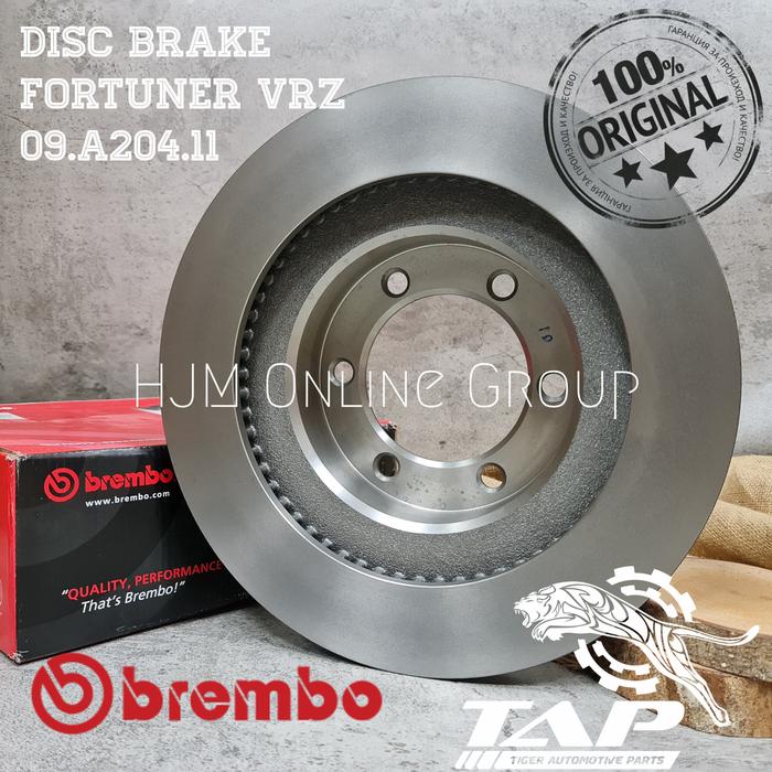 Promo ROTOR DISC BRAKE FRONT FORTUNER VRZ - PIRINGAN CAKRAM BREMBO ...