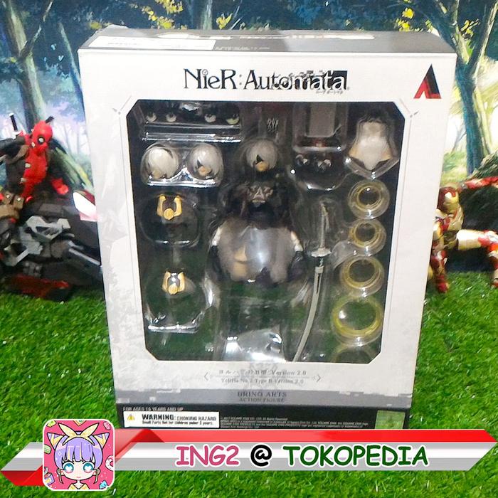 Jual Nier Automata Yorha 2B/2-B Ver 2.0, Square Enix Bring Arts Figure ...