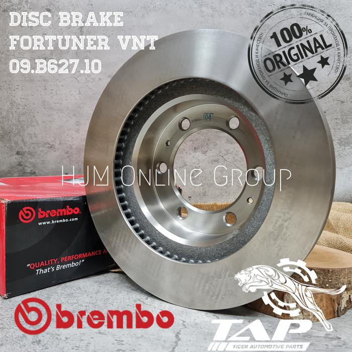 Promo ROTOR DISC BRAKE FRONT FORTUNER VNT - PIRINGAN CAKRAM BREMBO ...