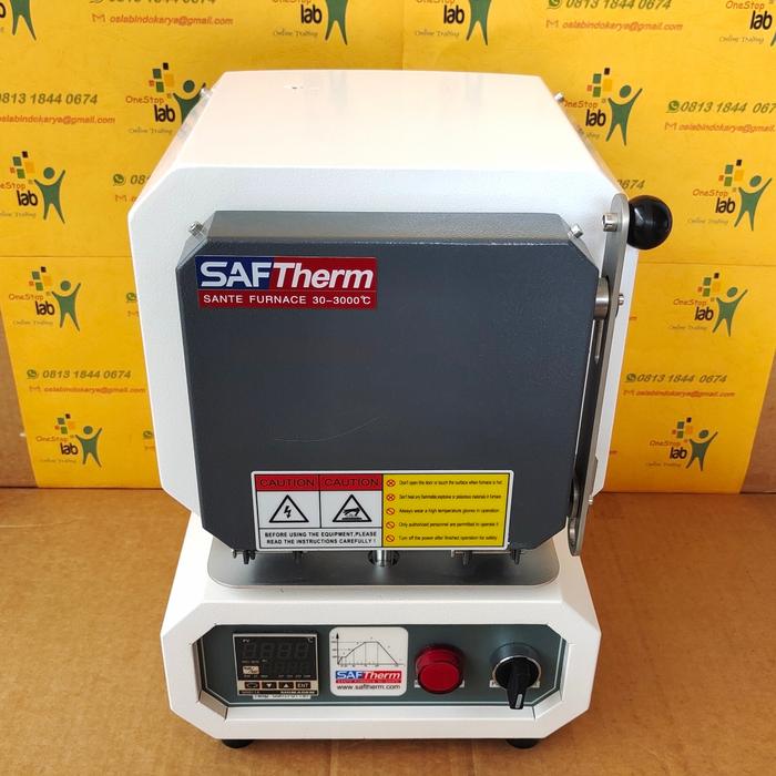 Jual SAFTHERM Muffle Furnace cap 1 L tanur lab tungku bakar suhu 1000 C ...