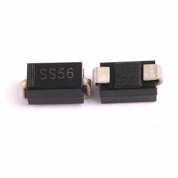 Jual SS56 SR560 SS 56 Diode Schottky SMD SMC Do-214AC 5V 60V Dioda Tempel - Kota Tegal ...