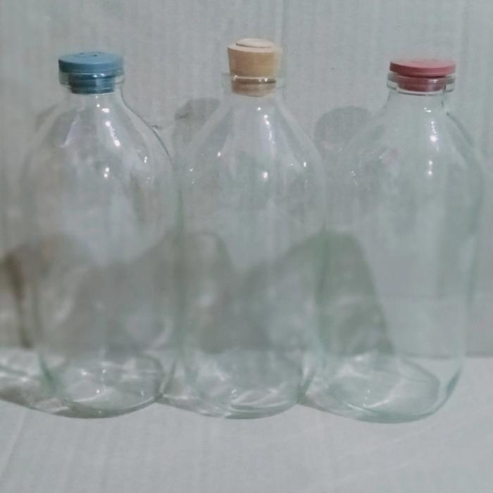 Jual botol kaca 500ml, botol kaca bening 500ml - Kota Bandung - central ...