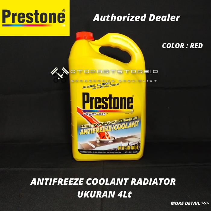 Jual PRESTONE AIR RADIATOR COOLANT ANTIFREEZE 4 LITER -RED - Kota ...