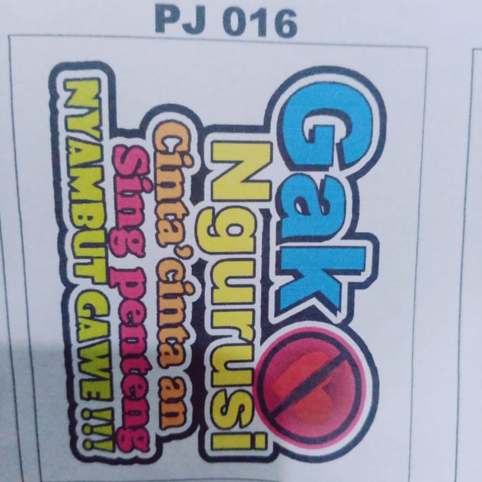 Jual Stiker print jumbo truck/pick up #016 - Kab. Banyumas - AMANDA ...