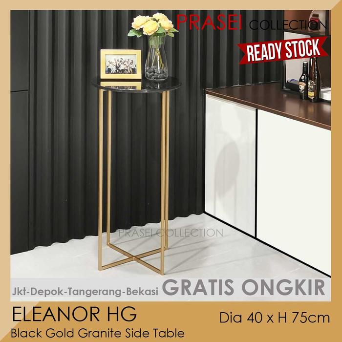 Jual ELEANOR HG - Meja Bulat Tinggi Marmer Meja Dessert Meja Bar ...