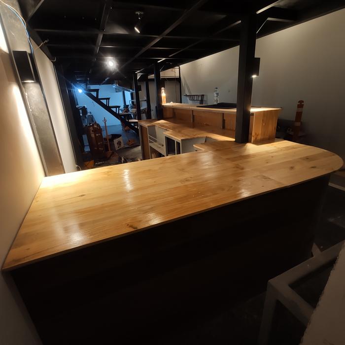 Jual custom top table kayu solid harga murah / papan meja - Jakarta ...