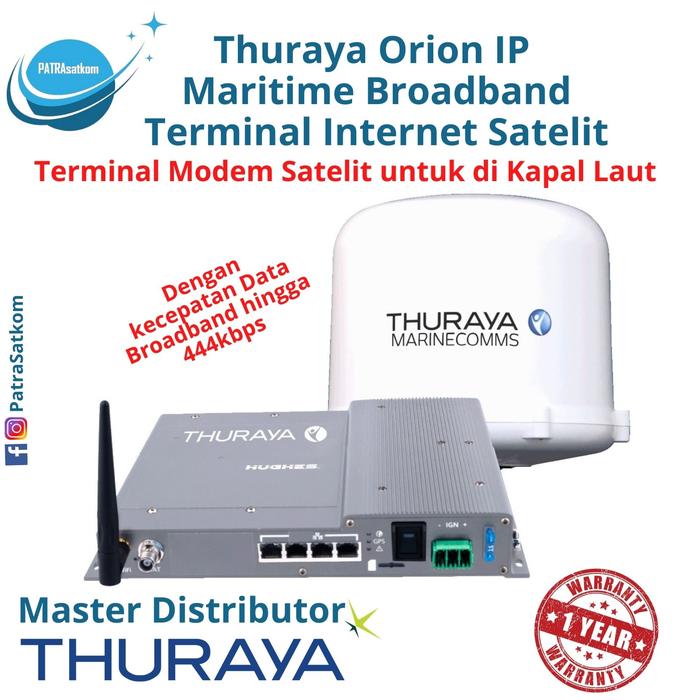 Jual THURAYA ORION IP MODEM INTERNET SATELIT KAPAL MARITIM TERMINAL ...