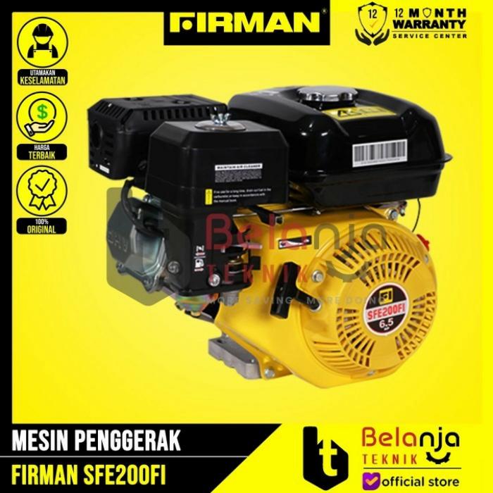Jual Mesin Penggerak Serbaguna Firman SFE 200 6.5 HP Engine Bensin ...