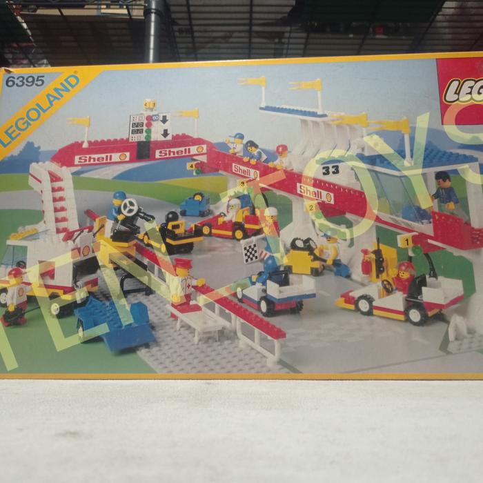 Jual Lego City Legoland System 6395 Victory Lap Race Original Tahun ...