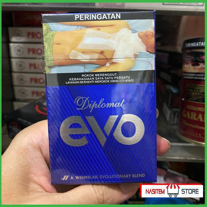 Jual ROKOK DIPLOMAT EVO (BLUE) 1 BUNGKUS - Jakarta Pusat - Nasitem ...