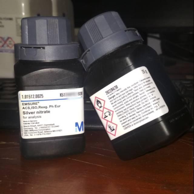 Jual AgNO3, Silver Nitrate, EMSURE, Merck, 25 gram - Kab. Tangerang ...