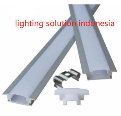 Jual LED Profile Cover Casing Rumah Kap Housing LED Strip Rigid ...