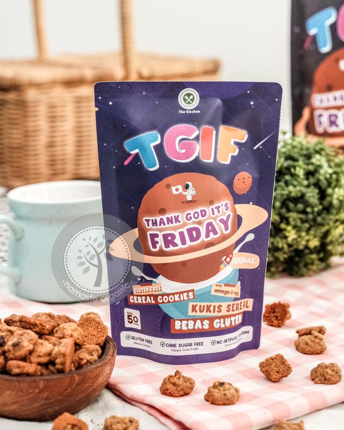 Jual TGIF CEREAL COOKIES GLUTEN FREE - ORIGINAL 50GR - Kota Cimahi ...