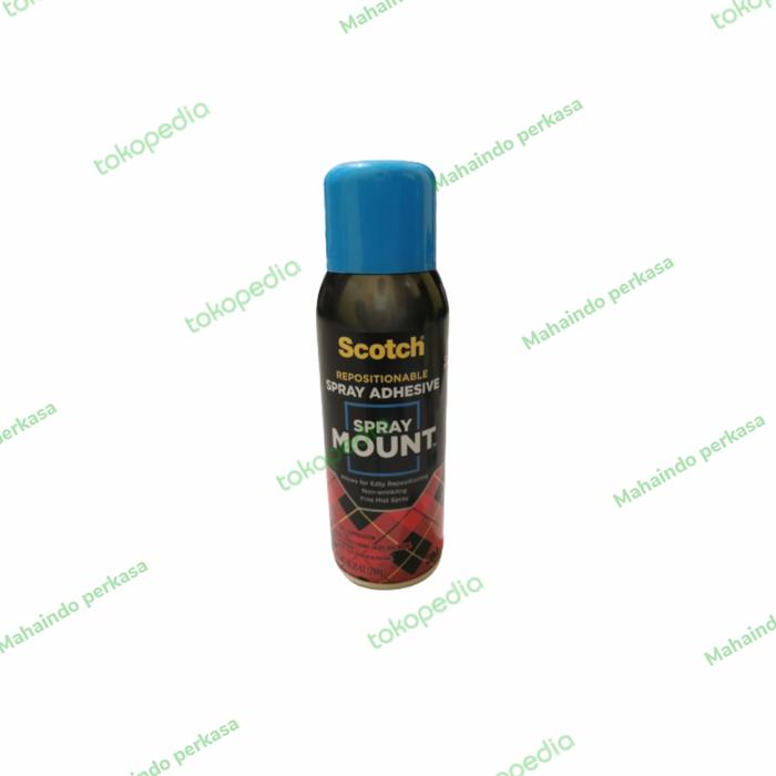 Jual 3M Scotch Spray Adhesive - Spray Mount Repositionable Lem Spray ...