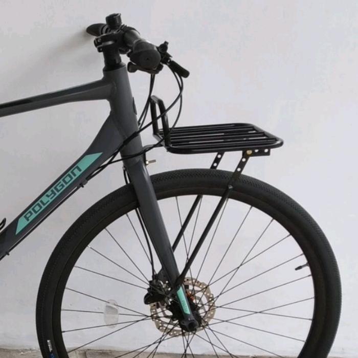 Jual front rack sepeda custum universal fron rak sepeda Jadul ring 26/ ...