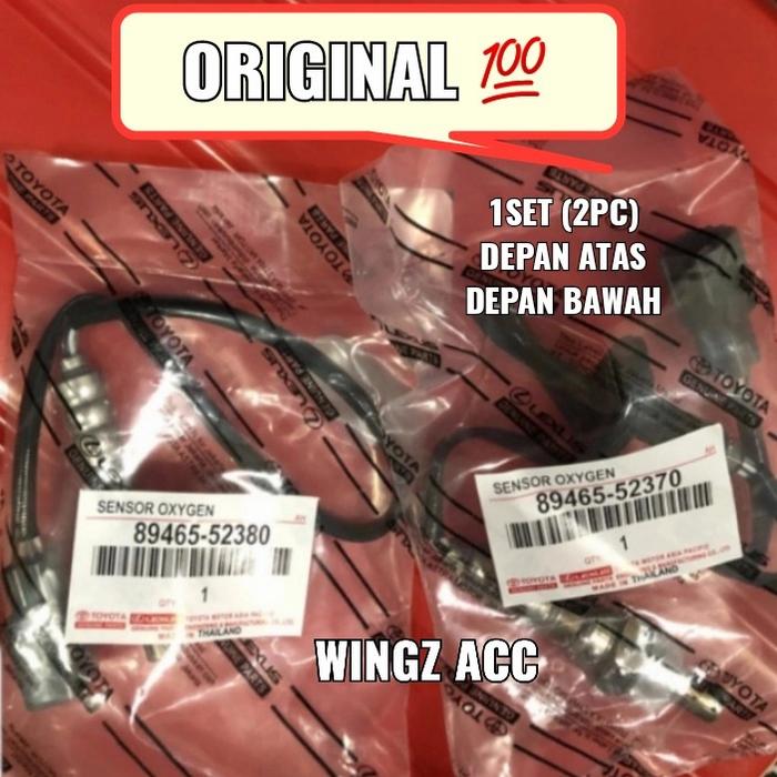 Jual Sensor Oksigen O2 Oxygen Set Depan Original Toyota New Vios Limo ...