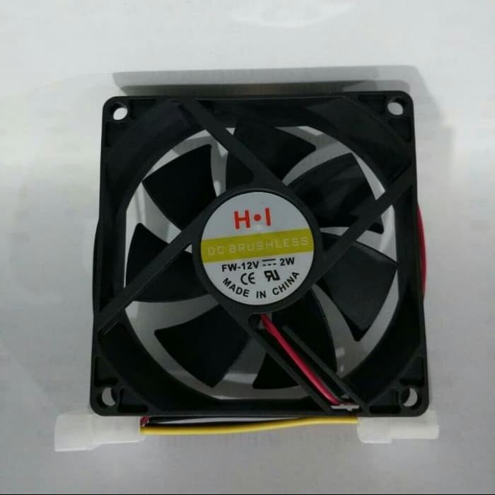 Jual FAN CASSING 8CM HITAM KIPAS CASE 8CM HITAM BLACK DESKTOP PC ...
