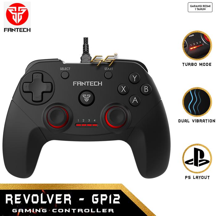 Promo Fantech REVOLVER GP12 GP-12 Controller Gamepad Joystick USB PS/PC ...