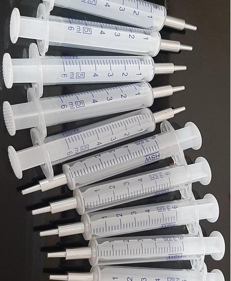 Jual gammon syringe 5ml swd,alat suntikan shell water detector siren ...