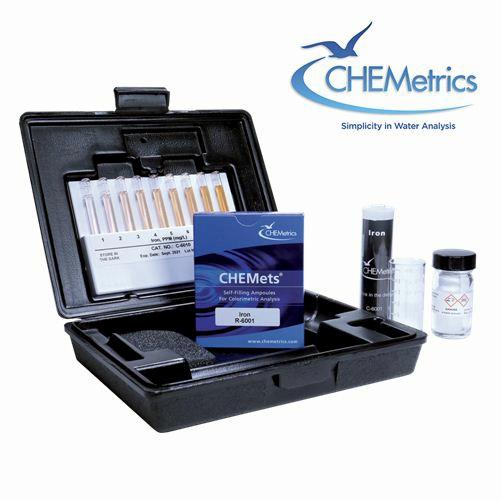 Jual Iron Test Kit CHEMETRICS K-6010 / range 0-1 & 1-10 ppm Fe ...